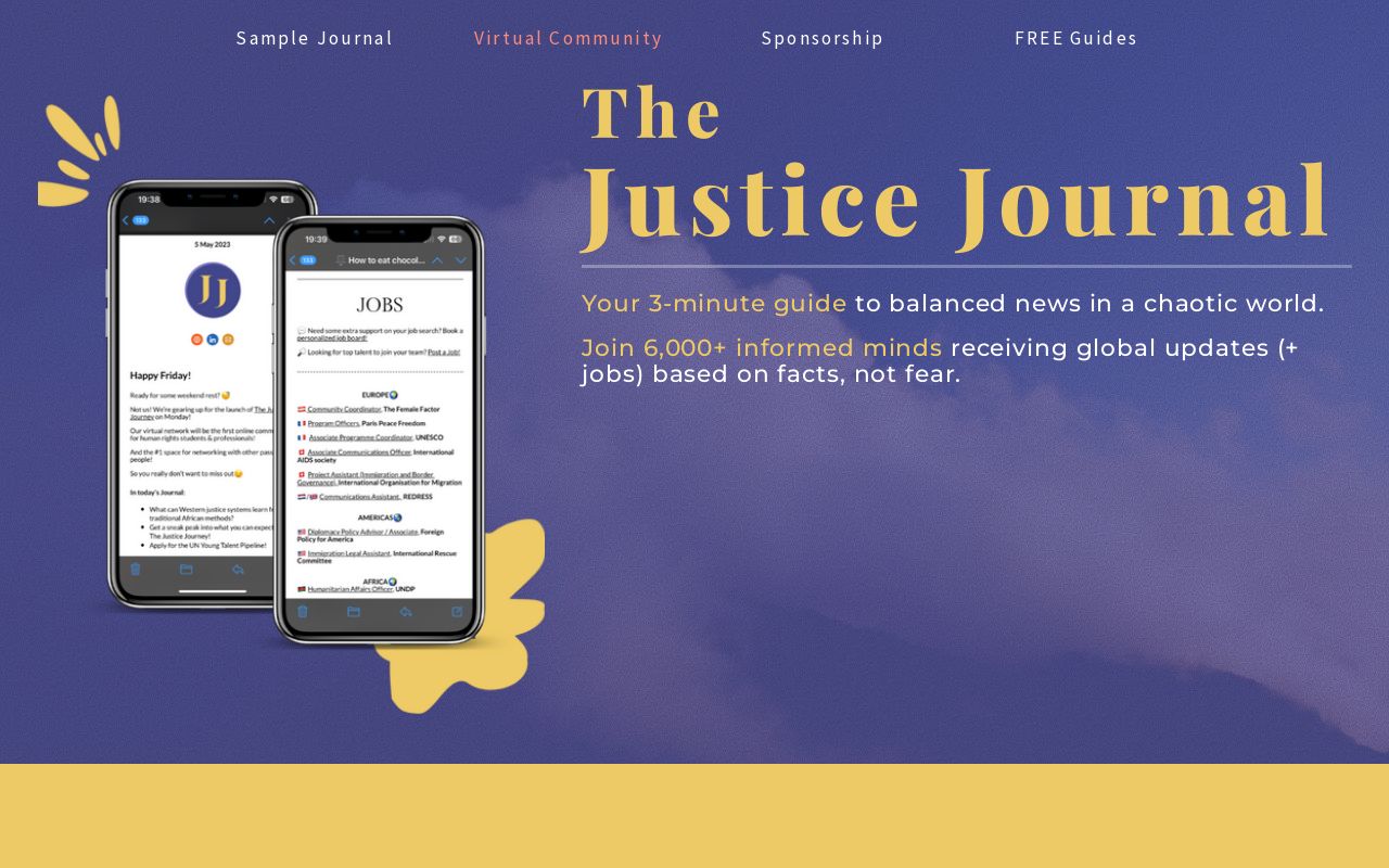 The Justice Journal Page